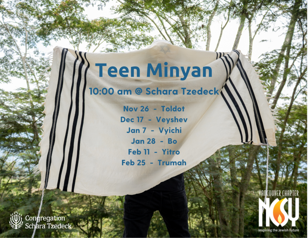 Teen Minyan - Vancouver NCSY